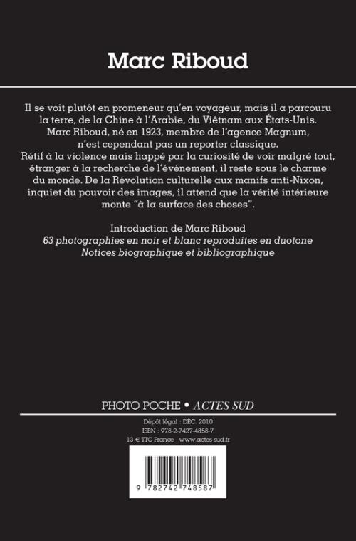 Marc Riboud - Photopoche n°37