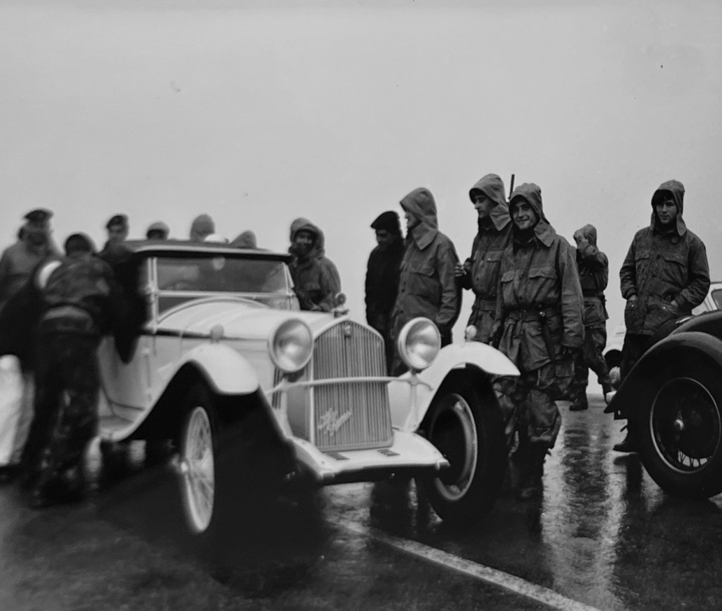 Course d'un millier de kilomètres, Italie, 1968